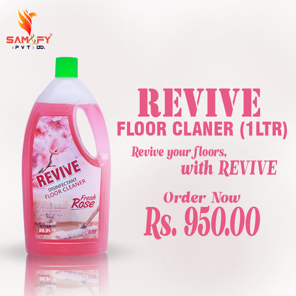 REVIVE Floor Cleaner 1L - Powerful Shine & Freshness | All-Surface ...