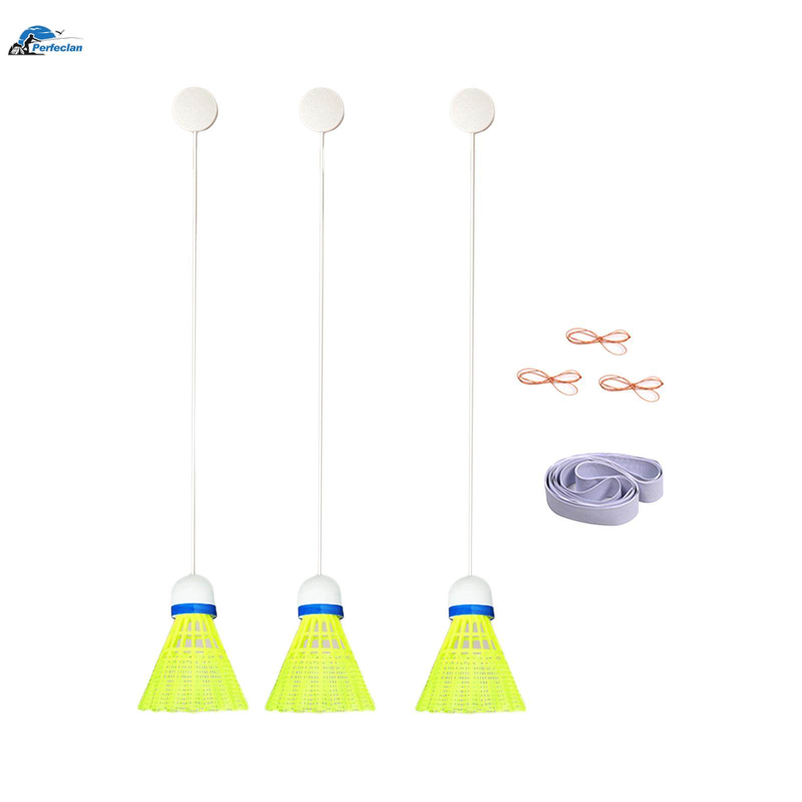 Indoor Badminton Trainer Lightweight Adjustable Height Self Training ...