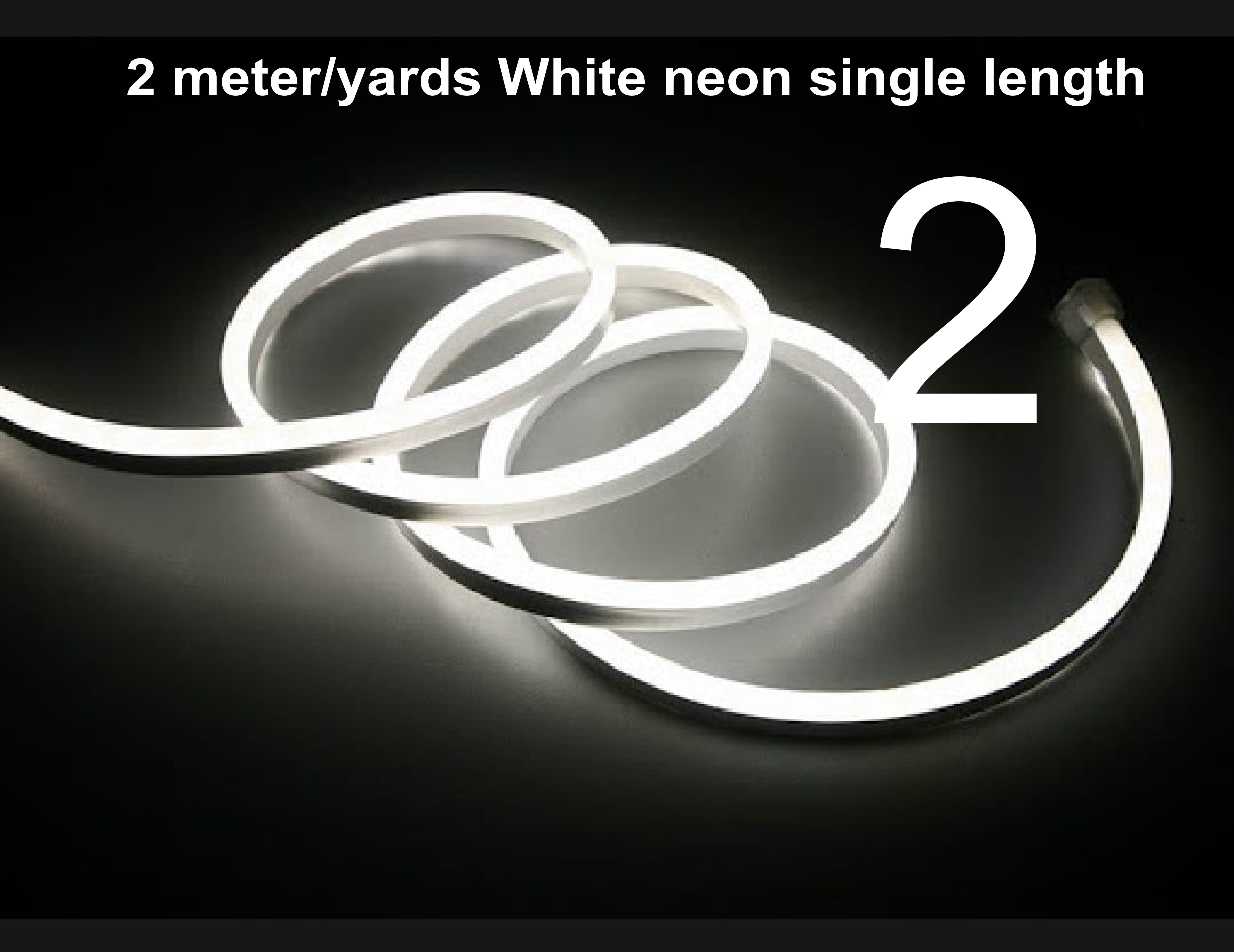 1 Meter Yard 36inch 3ft Neon Flexible LED Light Strip 12v - IP65 ...
