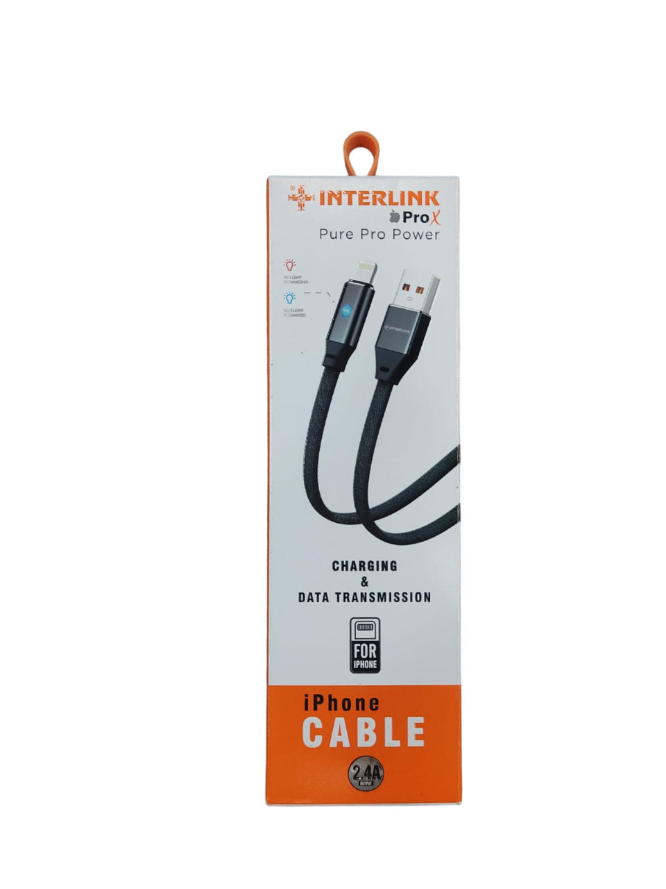 Interlink Pro X Type iPhone to Lightning Fast Charging Data Cable | Quick Charge & Data Transfer ...