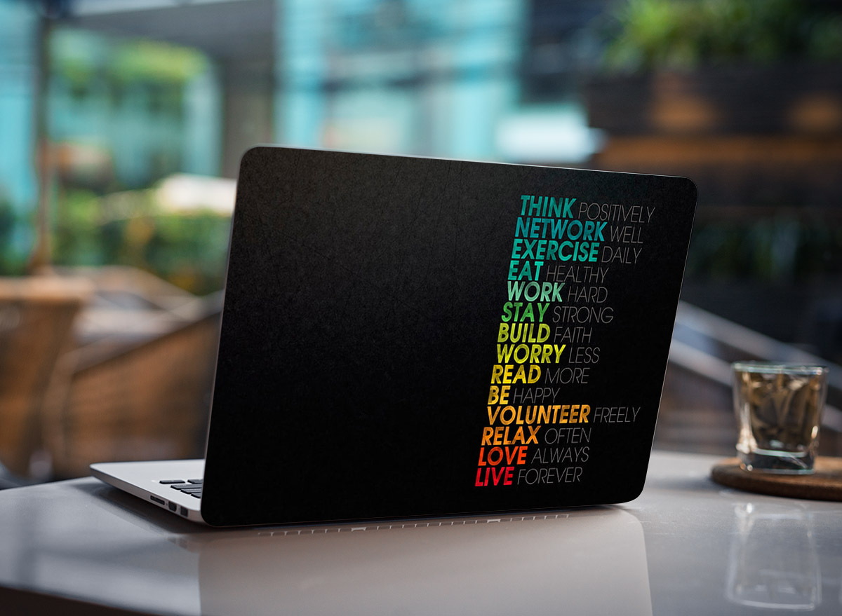 black background with text overlay, quotation text overlay, quote ...