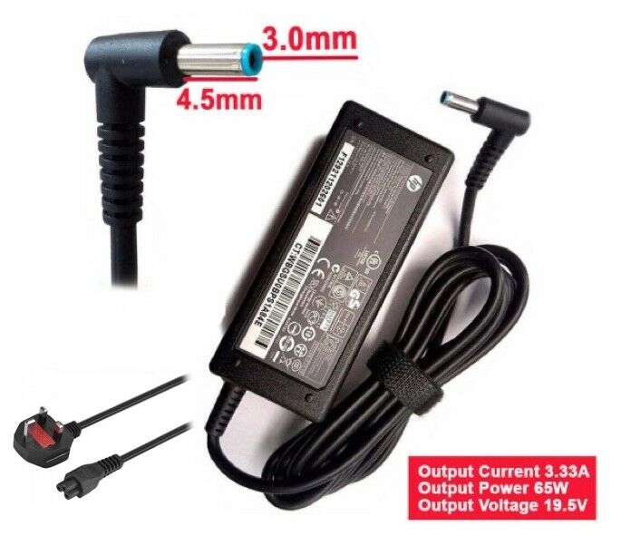 65W Laptop Charger With Power Supply Cord for HP EliteBook 840 G3 ...