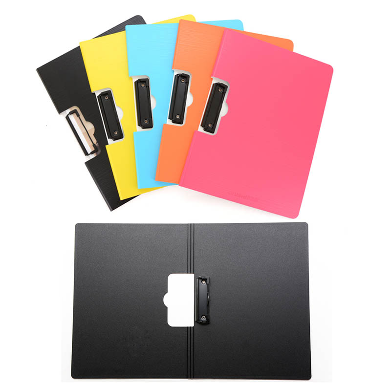 1PCS A4 Writing Board Clip PP Foam Material Double Board Clip Folder ...