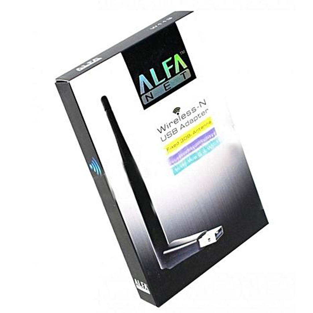 150mbps WIFI Adapter for PC - Long Range Antenna - ALFA W113 - Wireless ...