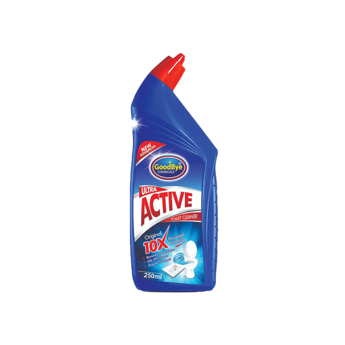 GoodBye Ultra Active Toilet Cleaner Powerful 10x Max Cleaning Original 250ML | Daraz.pk