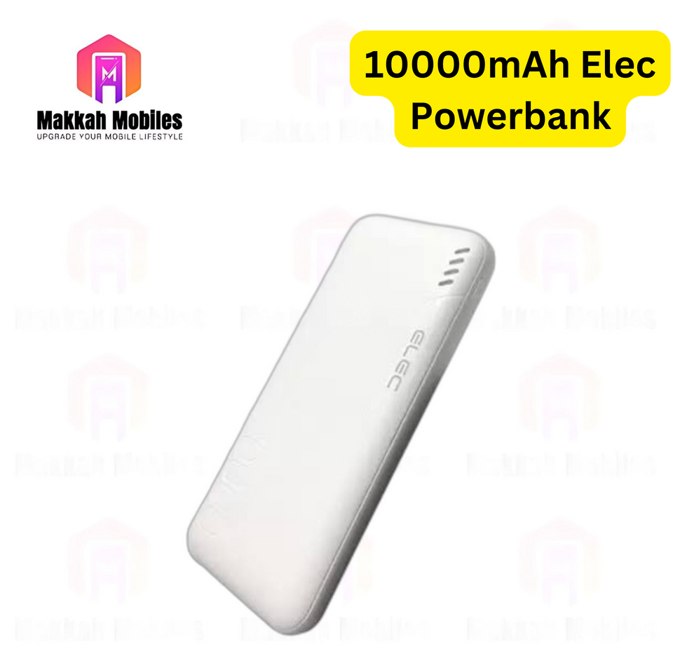 10000mAh Elec Powerbank | Portable Light Weight Powerbank | Daraz.pk