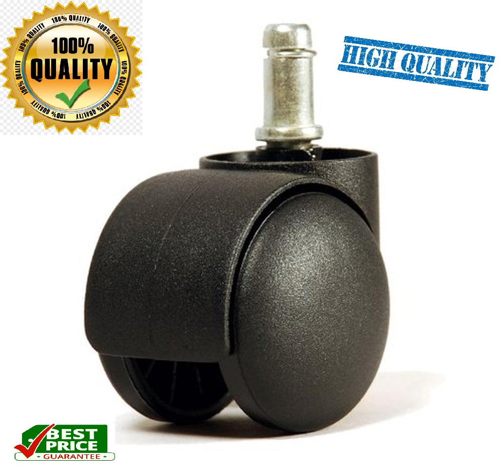 Caster / wheel - 1 piece -for all kinds of revolving chairs | Daraz.pk