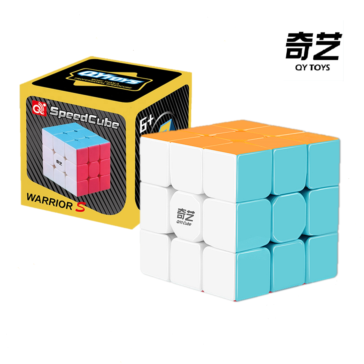 Original Qiyi Rubiks Cube 3x3 Stickerless Qiyi Warrior S Best Quality Fast Speed Magic Rubik ...