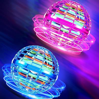 Flying Spinner With RGB Light, Drone for Kids Hand Operated , UFO Magic ...
