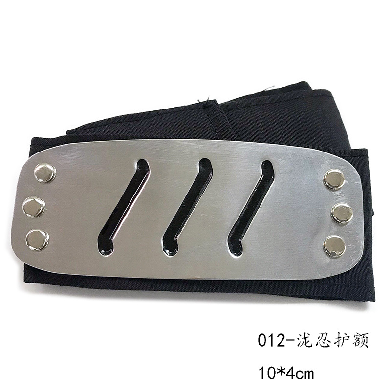 NARUTO Akatsuki Kakashi Konoha Headband Cosplay Costumes Accessories ...