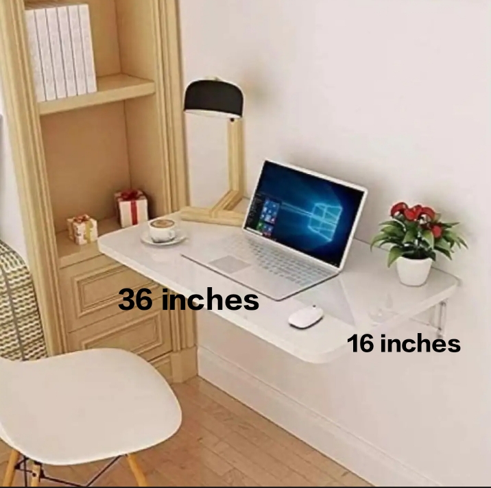 Wall Mount Foldable Laptop Table/space saving laptop table /Floating ...