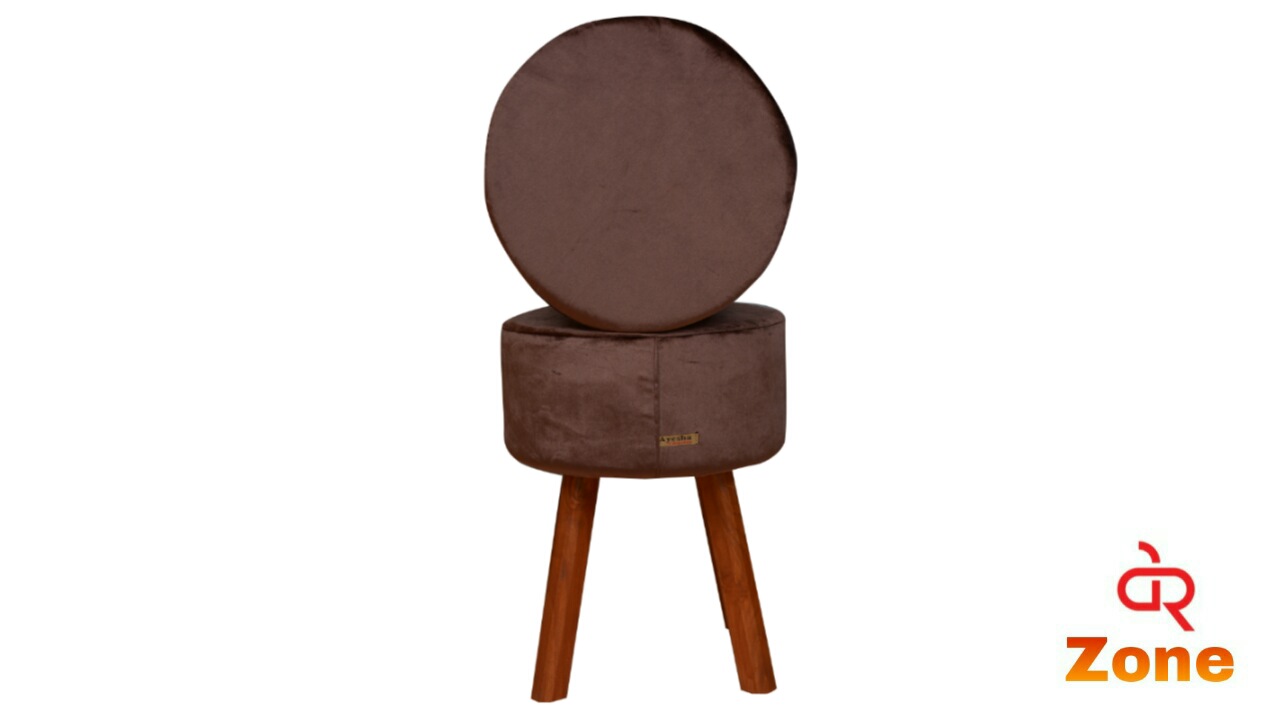 Pack Of 2 Wood Stool, Foot Rest, Living Room Furniture, Kitchen Stool ...
