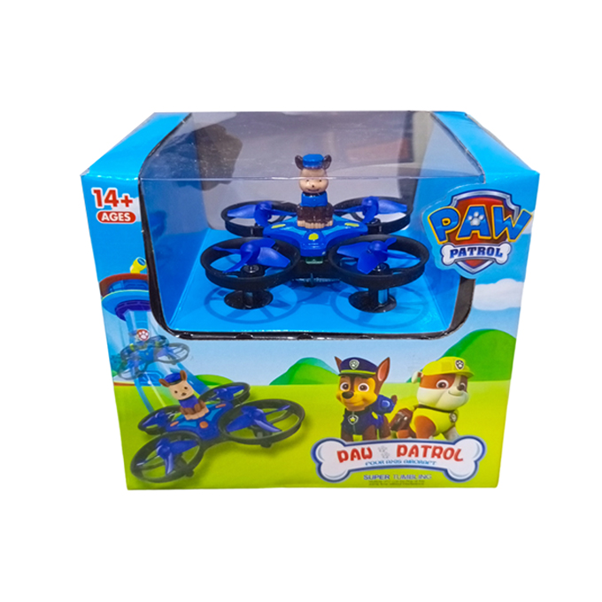 Remote Control Mini Drone With Captain Paw Patrol Figure - Rechargeable ...