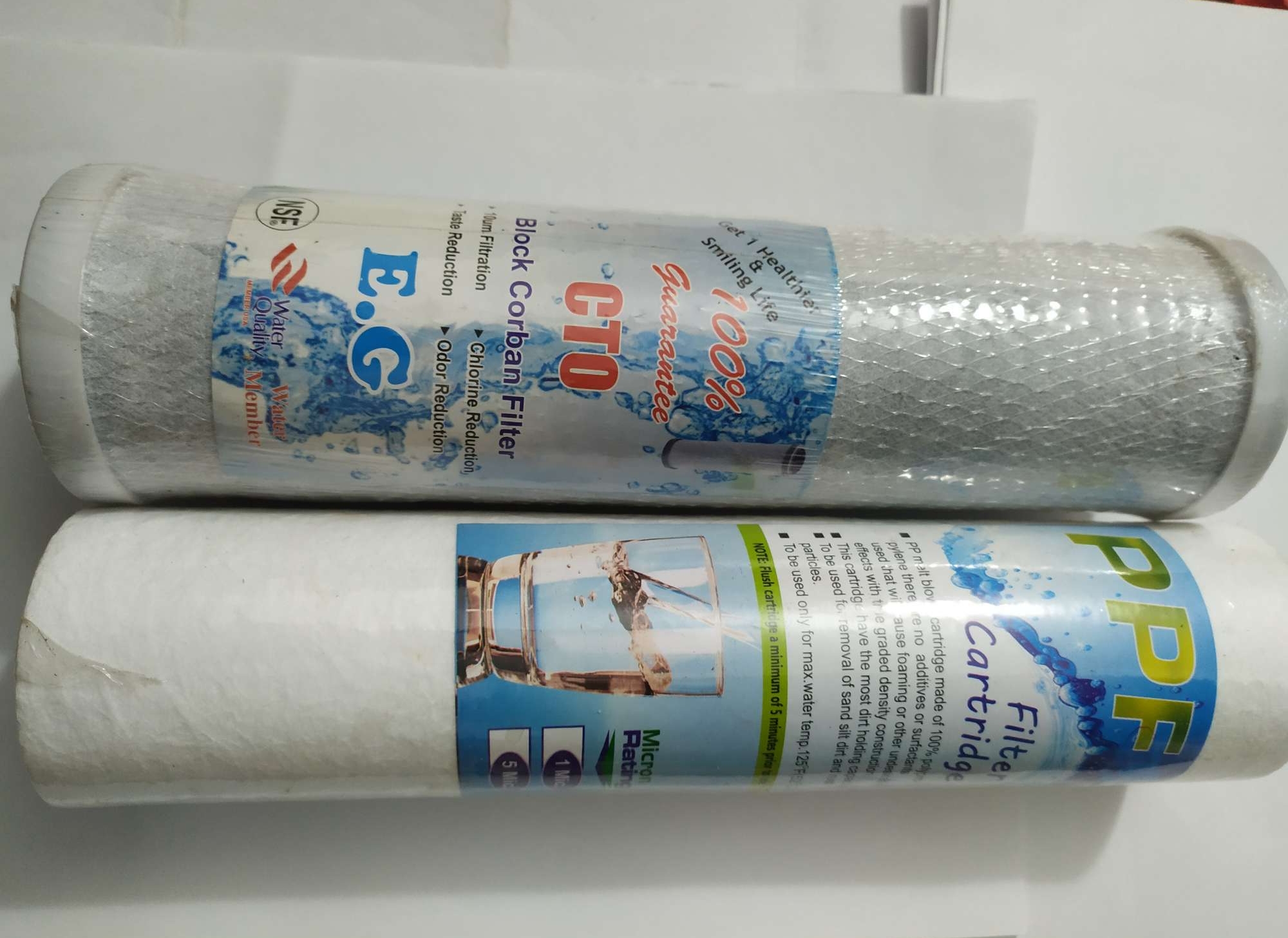 2 In 1 Bundle Offer ( PPF-5 + CTO Water Filter Cartridge) for 2 stage ...