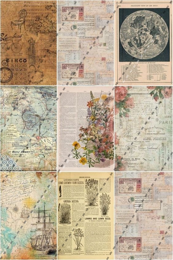 JOURNALING AESTHETIC stickers uncut journaling sticker uncut ( buy 4 ...