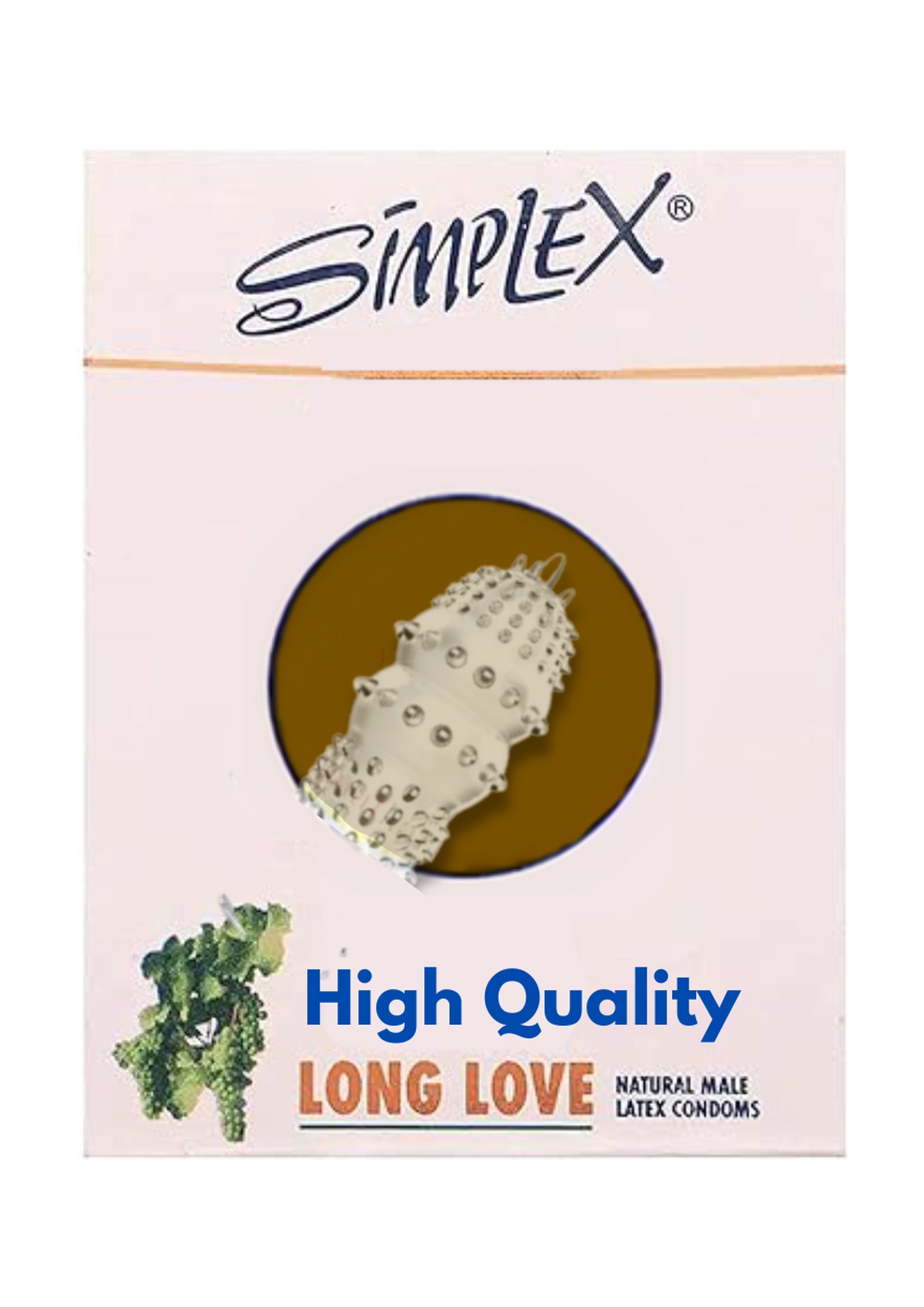 Simplex Very High Quality Spike Dotted Condom | Daraz.pk