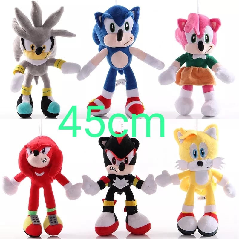 Sonic (1 EACH) he Hedgehog Plush Doll Super Sonic Stuffed Toys 3 ...