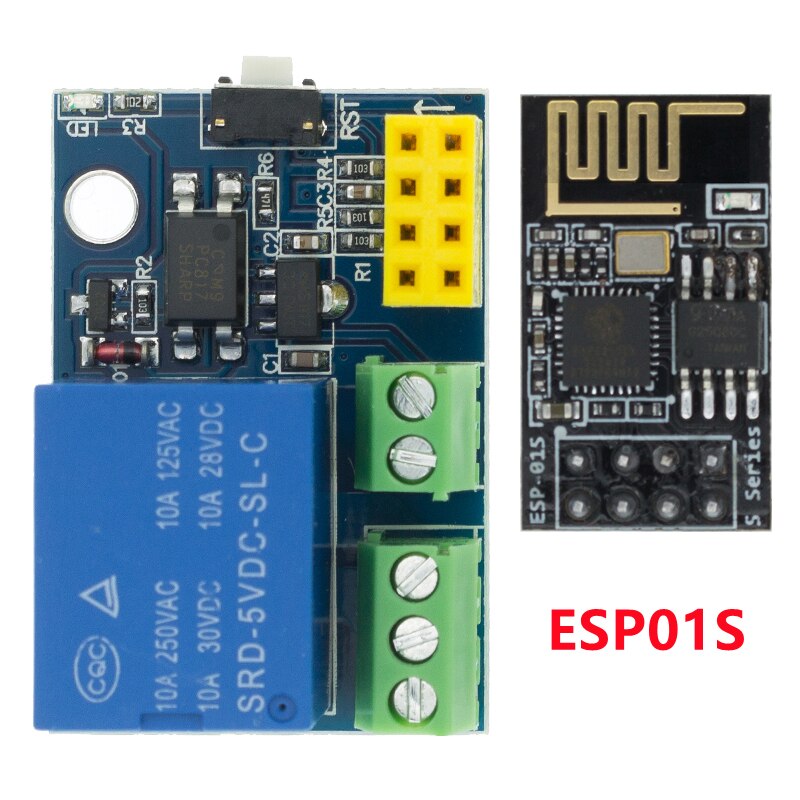 ESP8266 ESP-01 ESP-01S 5V WiFi Relay Module Things Smart Home Remote Control Switch Phone APP ...