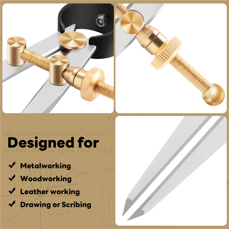 Leather Craft Rotating Craft Tool Diy Wing Divider Adjustable Steel ...