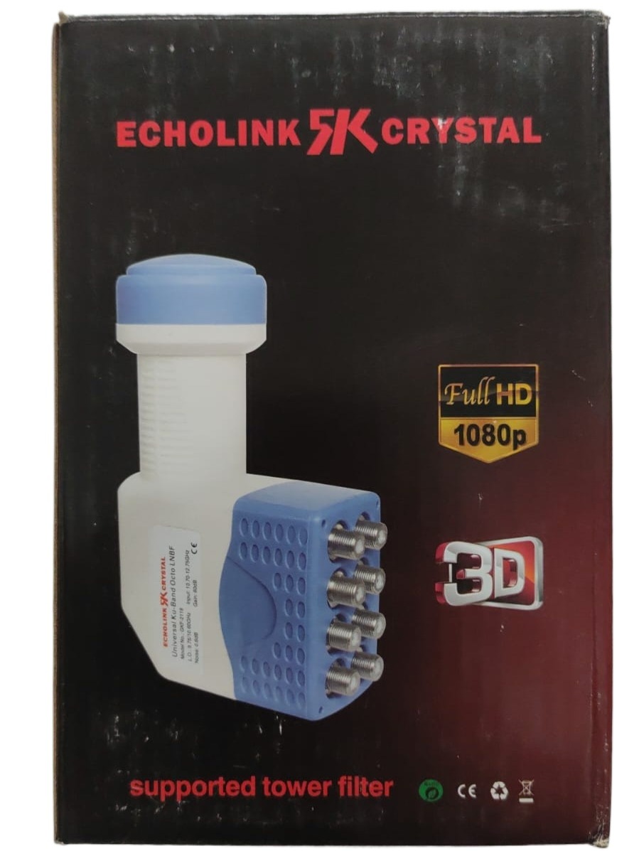 ECHOLINK 5K CRYSTAL Universal OCTO ( 8 pin ) LNB | Daraz.pk