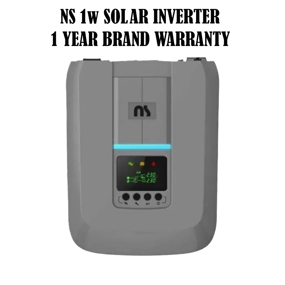 NS Max Pro1200 Solar Inverter UPS 1.0 KVA 12V DC (1000) Watt. Solar ...