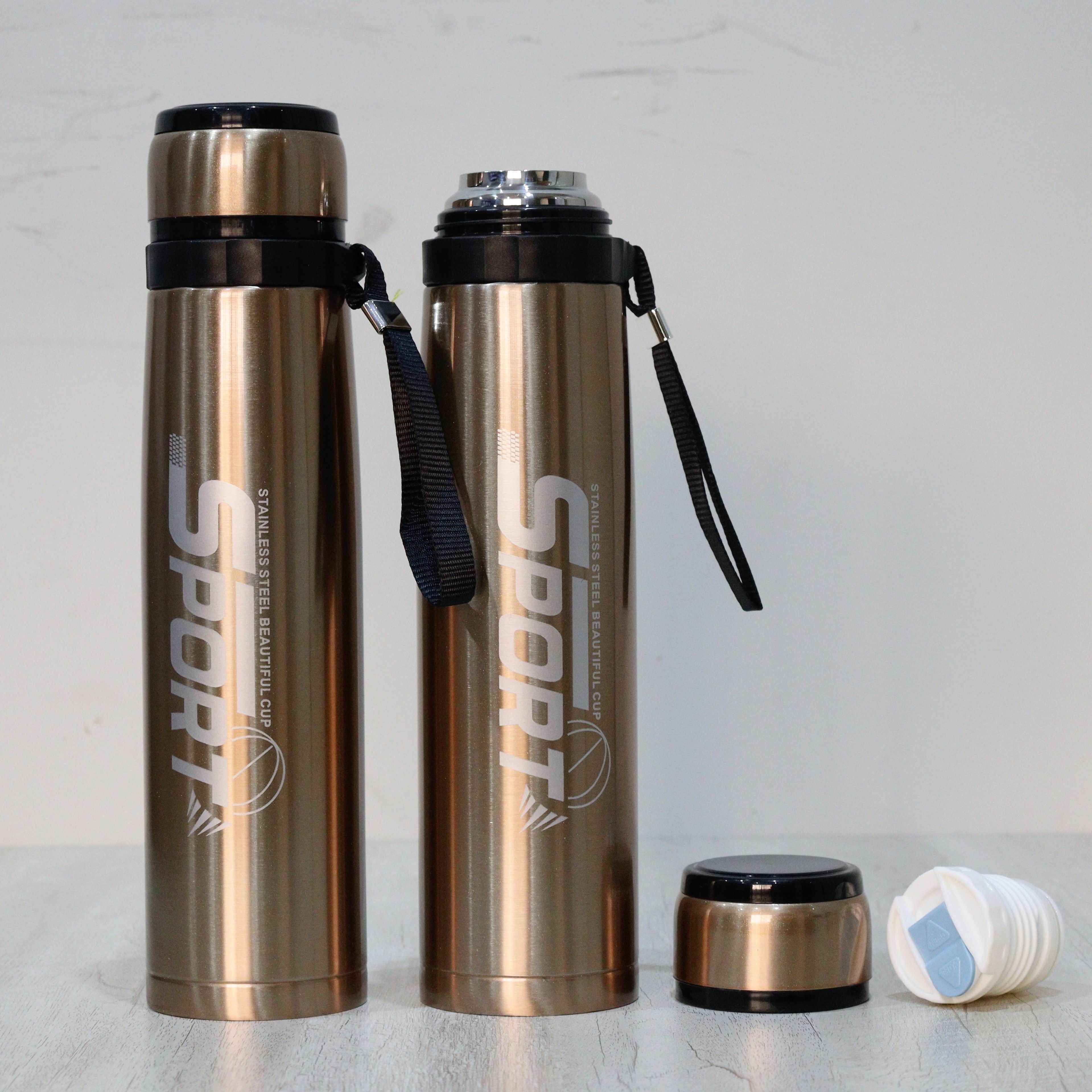 1Liter Stainless Steel Water Bottle Vacuum Flask - Double Layer ...