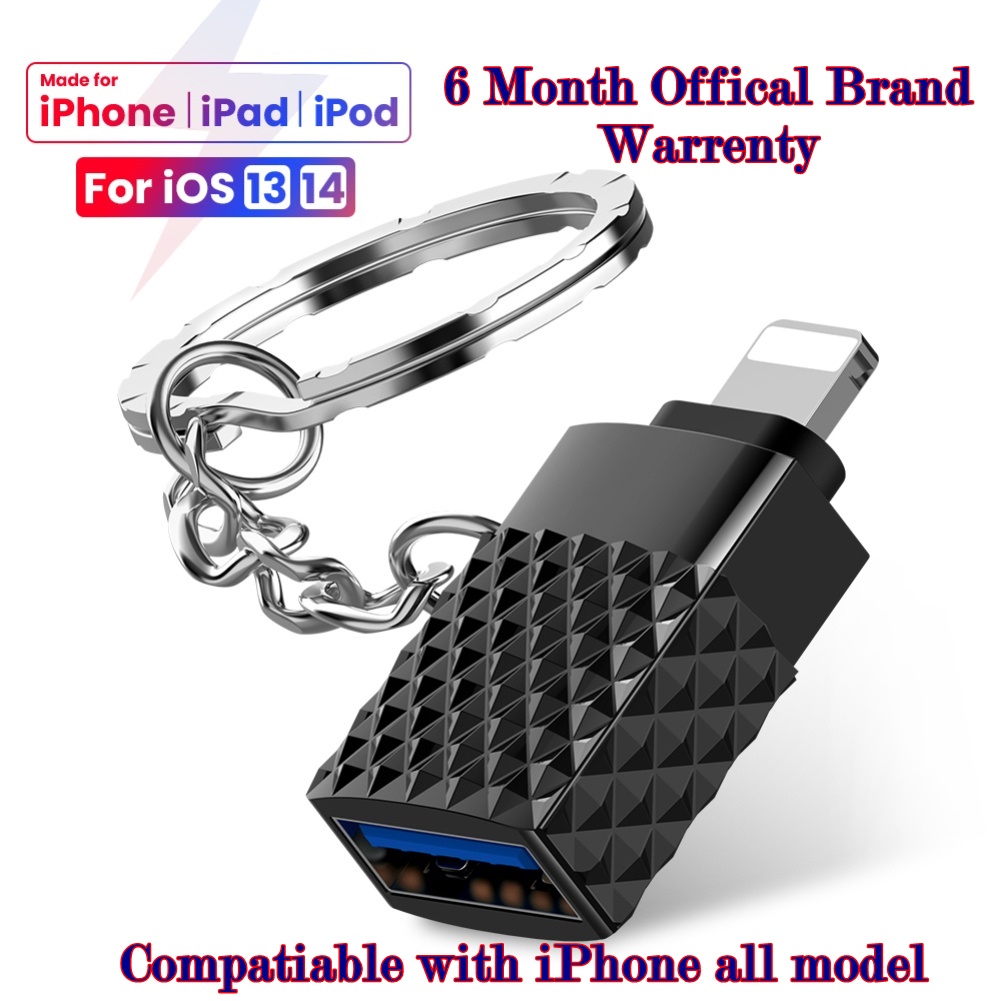 USB 2.0 to phone Camera Adapter Converter Data SD Card U Disk Short OTG ...