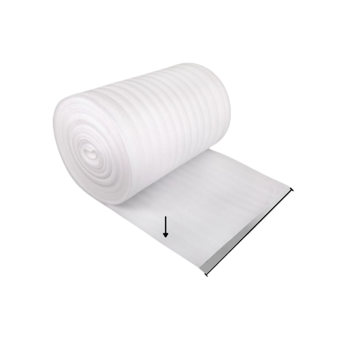Foam Wrap Sheets for Packing Shipping White Color Thickness 2mm | Daraz.pk