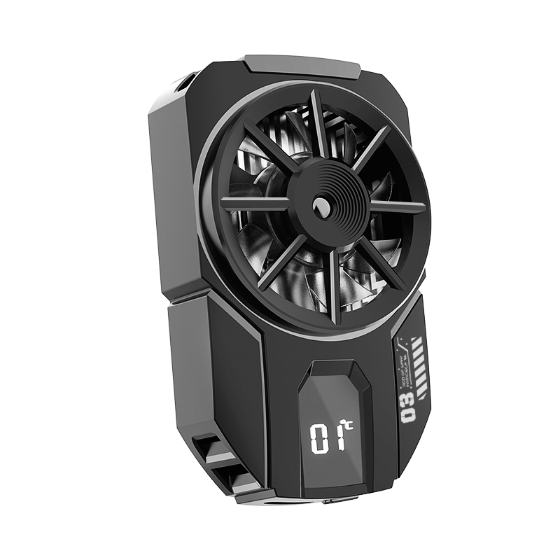 Portable DLA3 Mobile Phone Radiator Cooling Fan Case Phone Cooler With ...