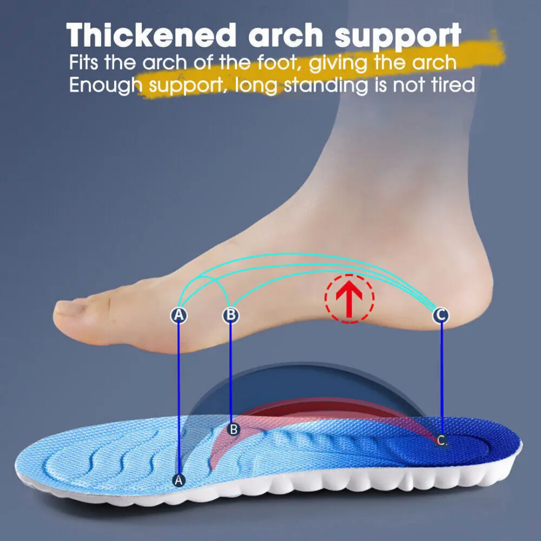 Inner Sole for Men Shoes | insoles Sneakers for men | 4D Message Cusion ...