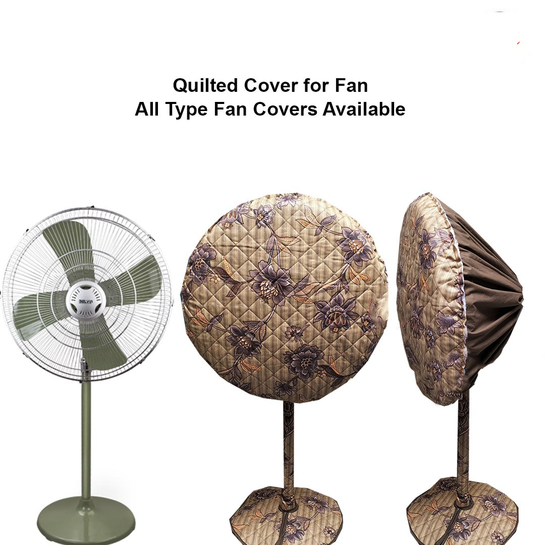 Full Pedestal Fan Cover Made By Dual Layer Cotton With Polyester Filing ...