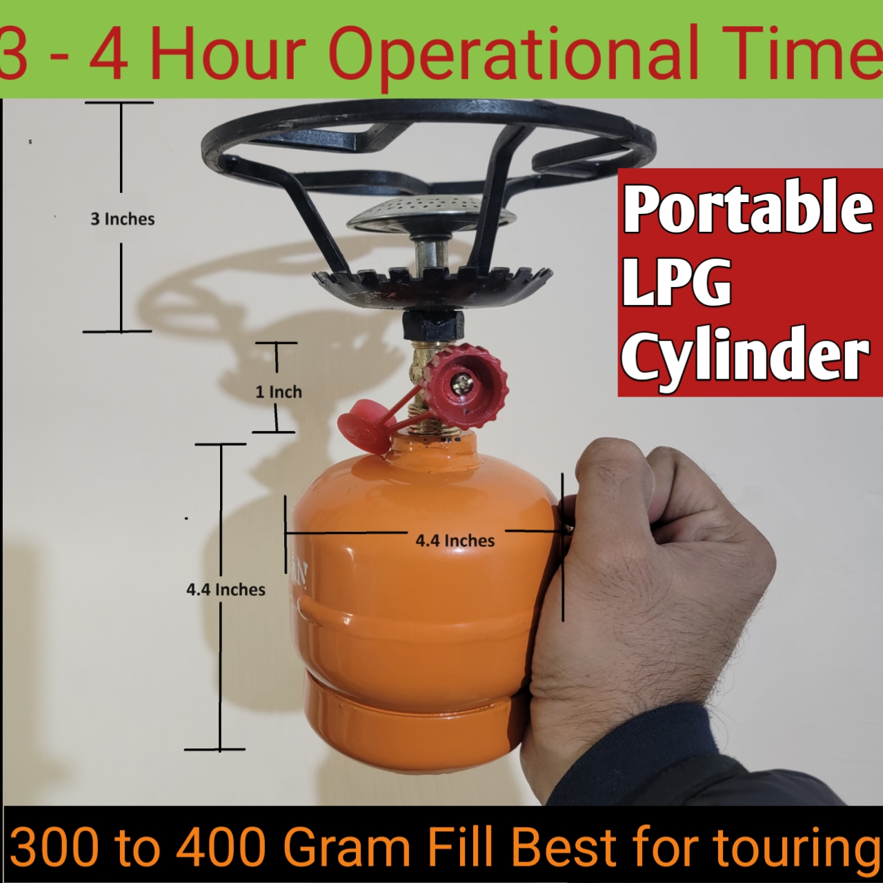 Portable Camping Gas Cylinder Mini for Camping Stove | Daraz.pk