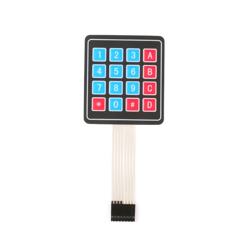 Membrane Switch Matrix Array Keyboard Keypad Control Panel Pad DIY Kit ...