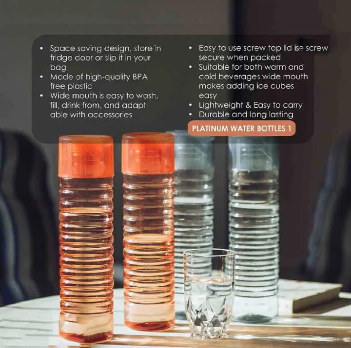 Bottle Platinum Water Bottle 1000ml Different Packs | Daraz.pk