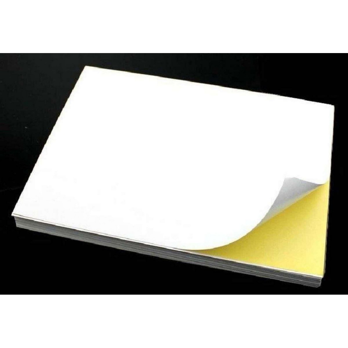 Shipping Label Sticker Paper for Printer A4 Size - Pack of 100 sheets ...