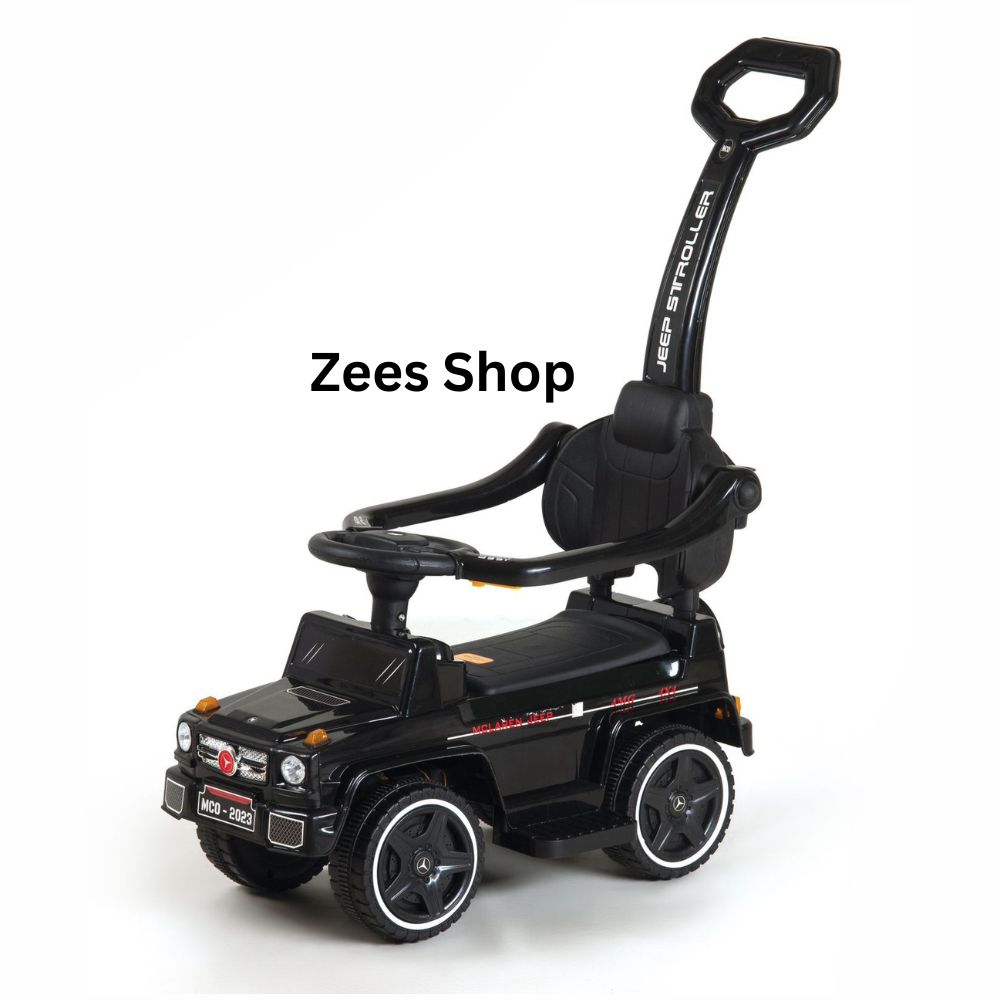 Baby Stroller Jeep Car with Lights & Music With Safety Stand Random ...