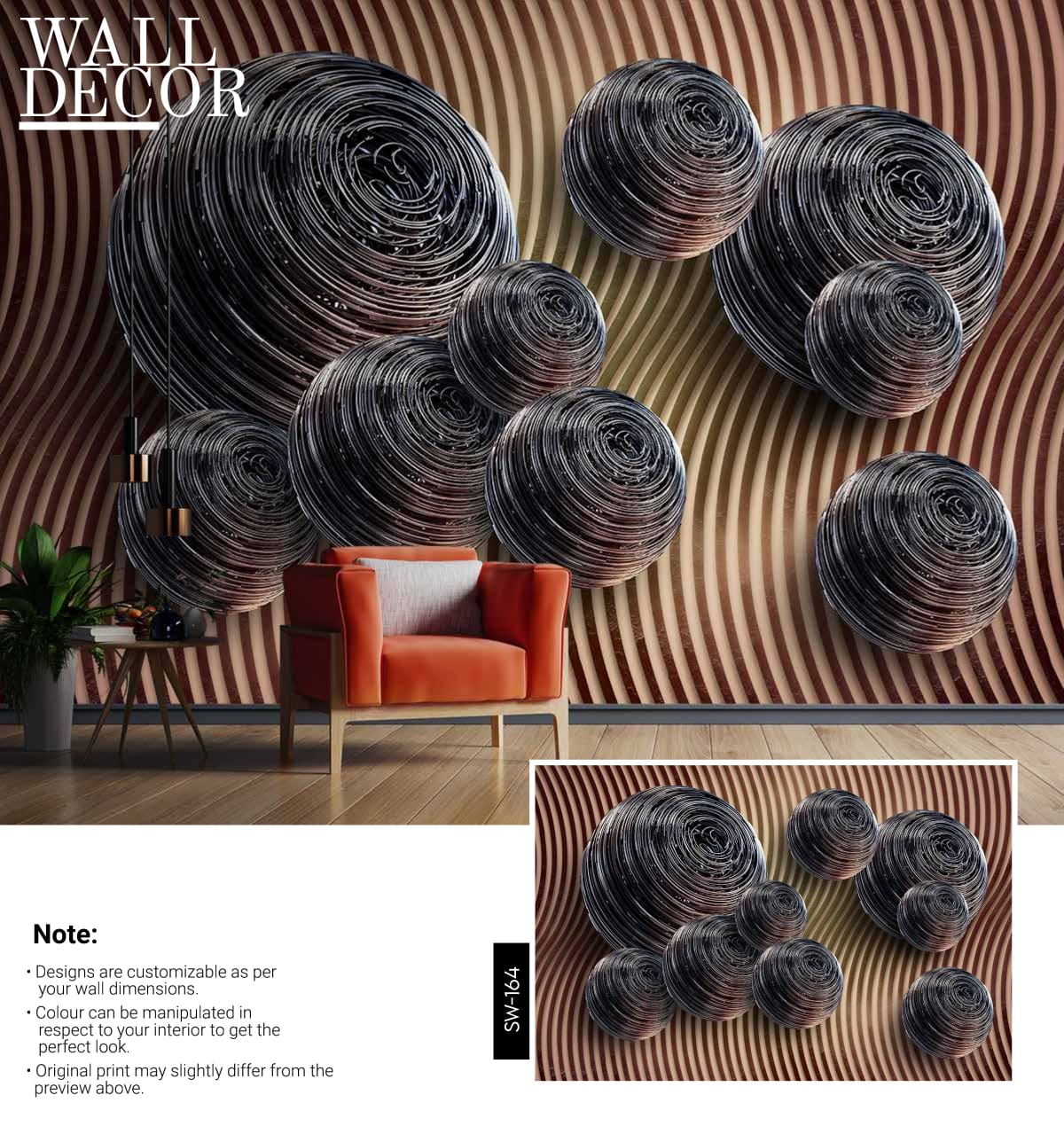 Wall Decor Wallpaper Room Decoration Flex 3D Flex Wallpaper 12*12 ...