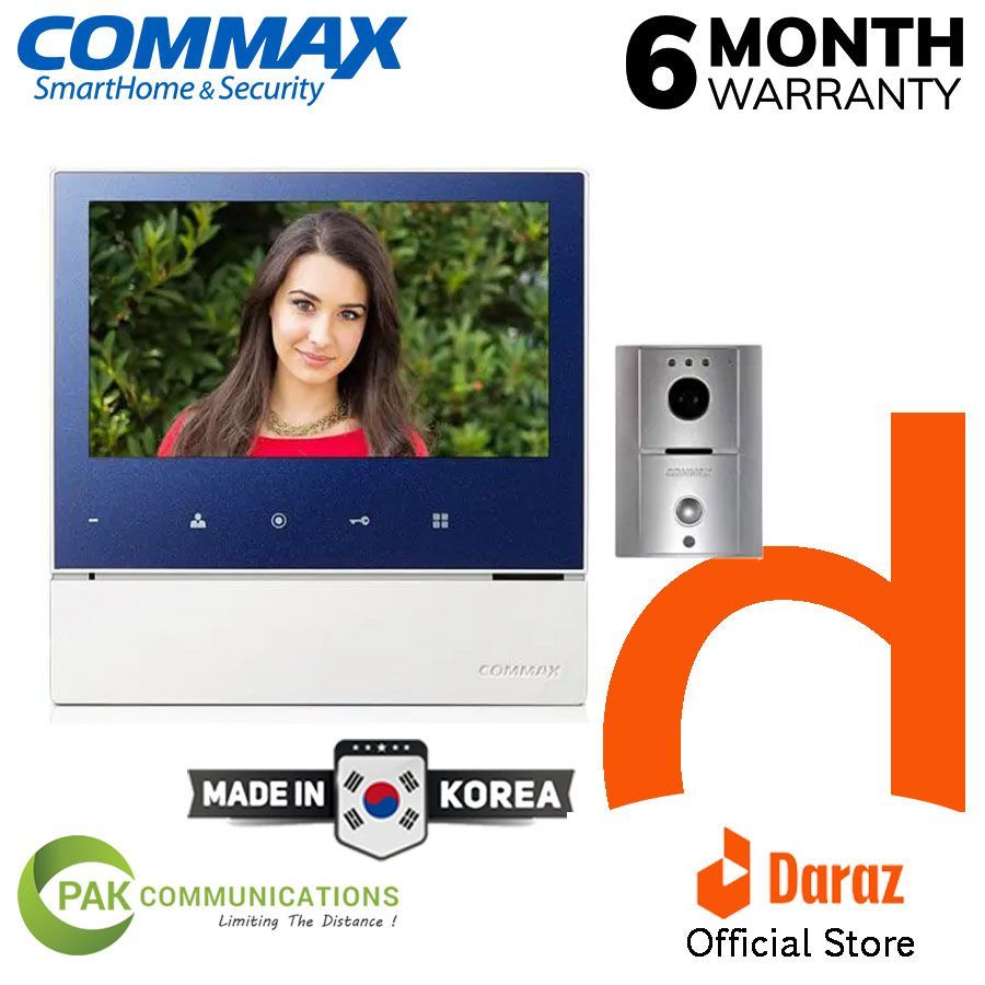 Commax Video Door Phone CDV-70H, Video Intercom System, Original Made by Korea | Daraz.pk