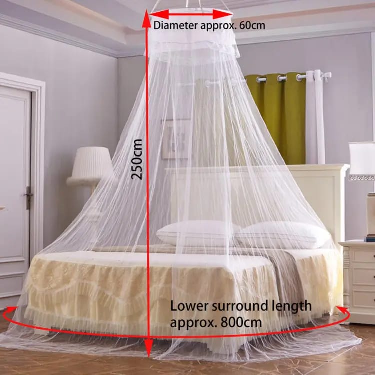 Double Bed Mosquito Net-Premium Quality Machar Dani For full Size Bed ...