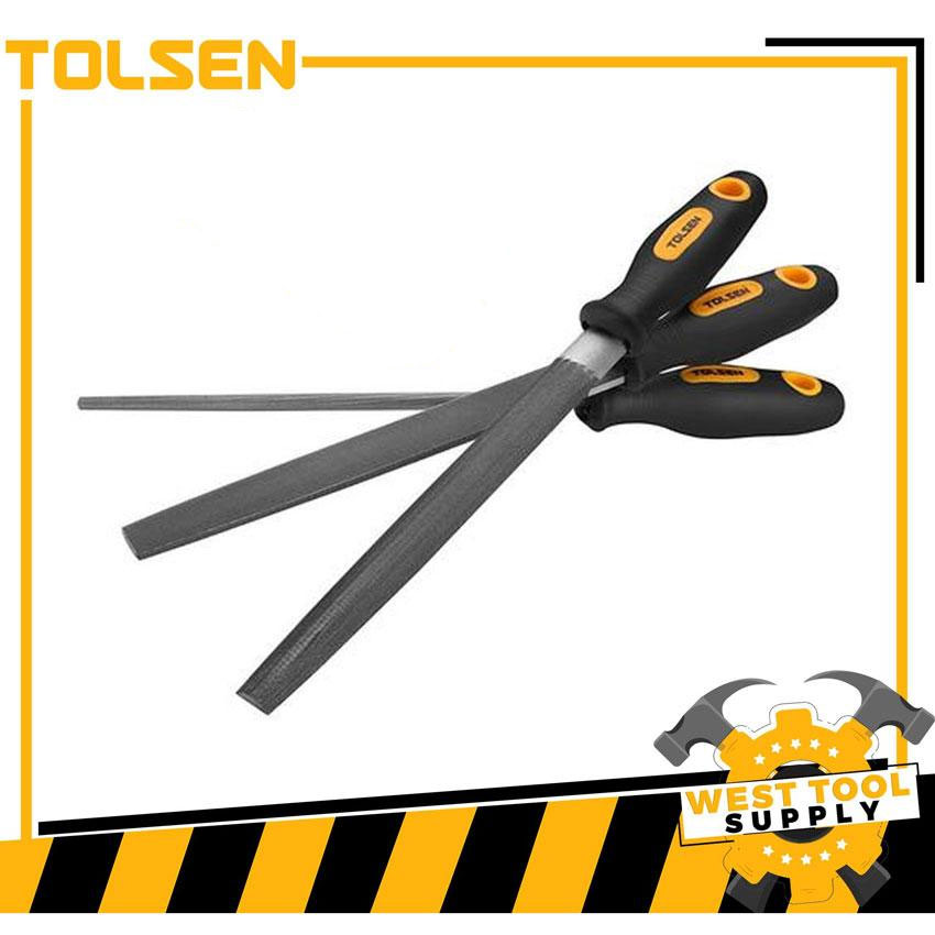 TOLSEN 3PCS STEEL FILES SET 200mm, 8″ | Daraz.pk