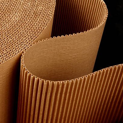 24 Inch Wide 30 Feet Length Corrugated Cardboard Sheet Paper Wrap High ...