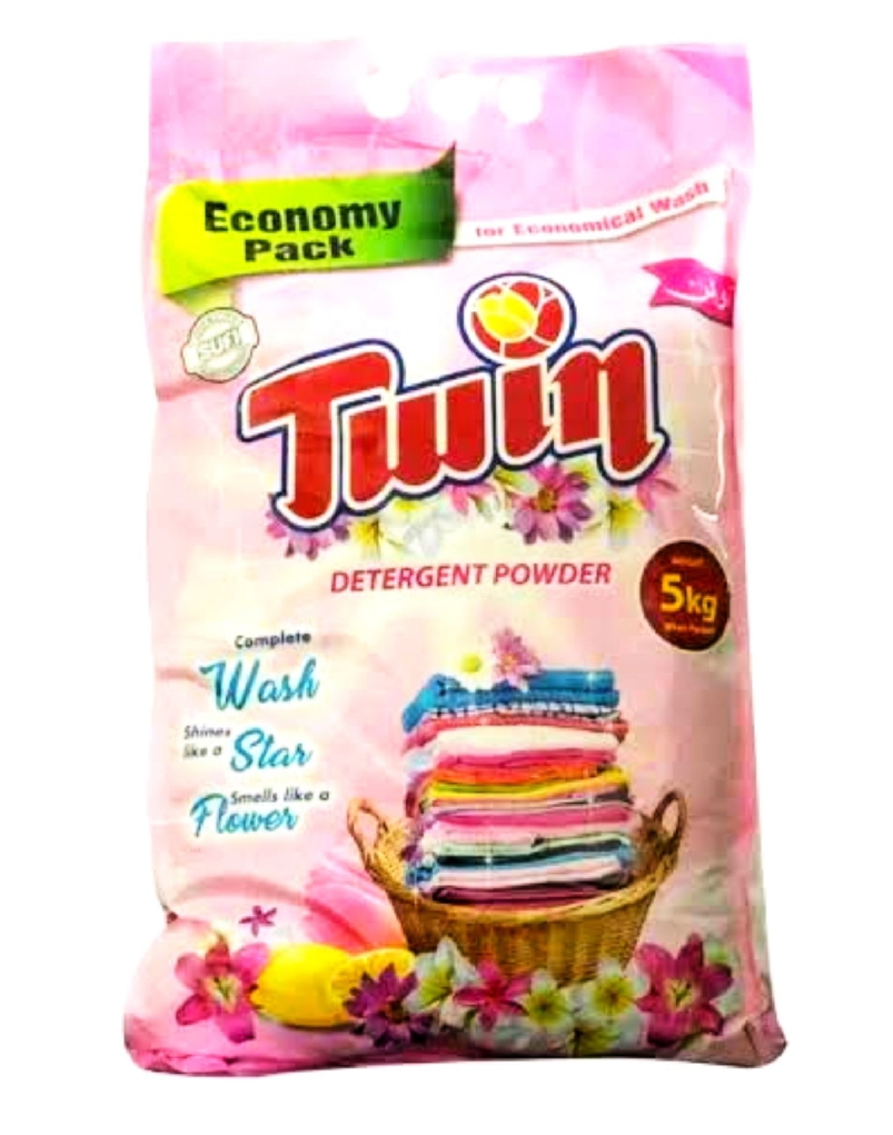 Sufi Twin Detergent Powder 5kg Economy Pack | Daraz.pk