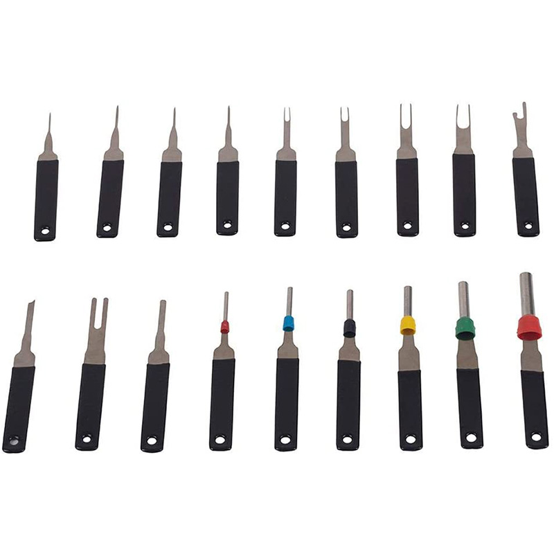 Car Electrical Wiring Pin Extractor Connector Puller Kit (18Pcs) | Daraz.pk