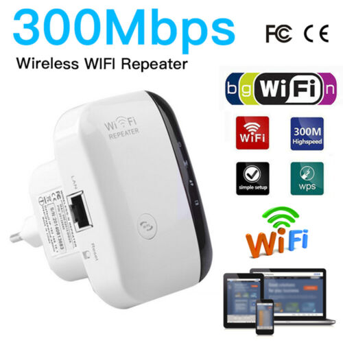 Wireless-N Wifi Repeaters 802 300Mbps Range Extender Signal 802.11N ...