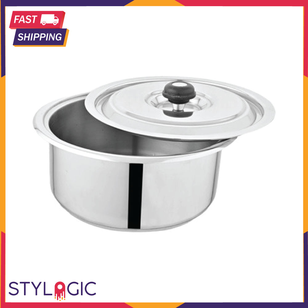 Alpha Stainless Steel Glory Casserole Cooking Pot With Encapsulated ...