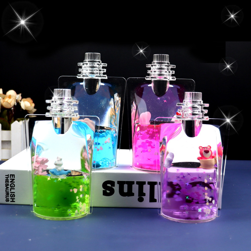 New model into the oil floating ornament quicksand liquid violin ...