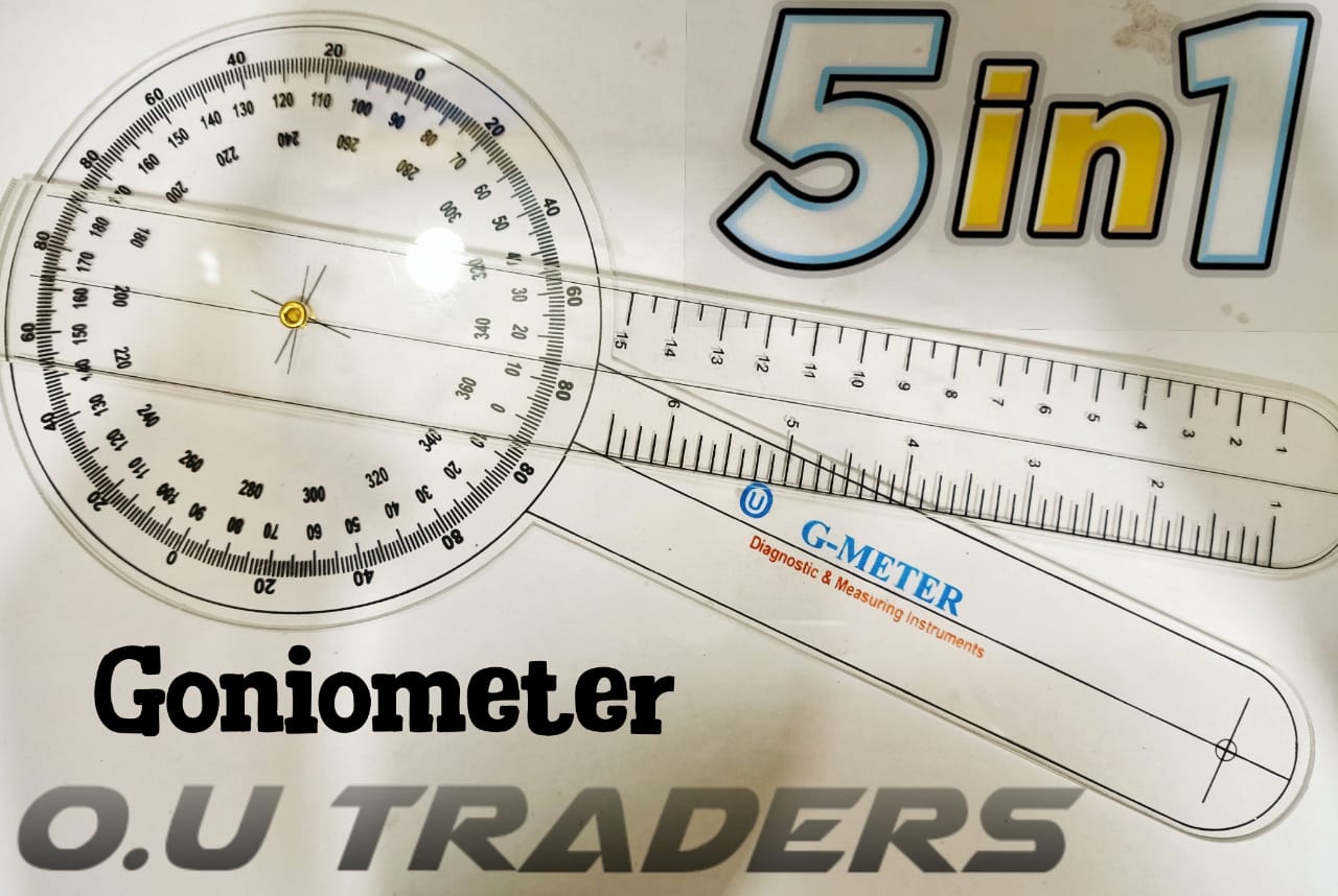Goniometer 8 Inch Physiotherapy & Occupational Therapy Tool for ...