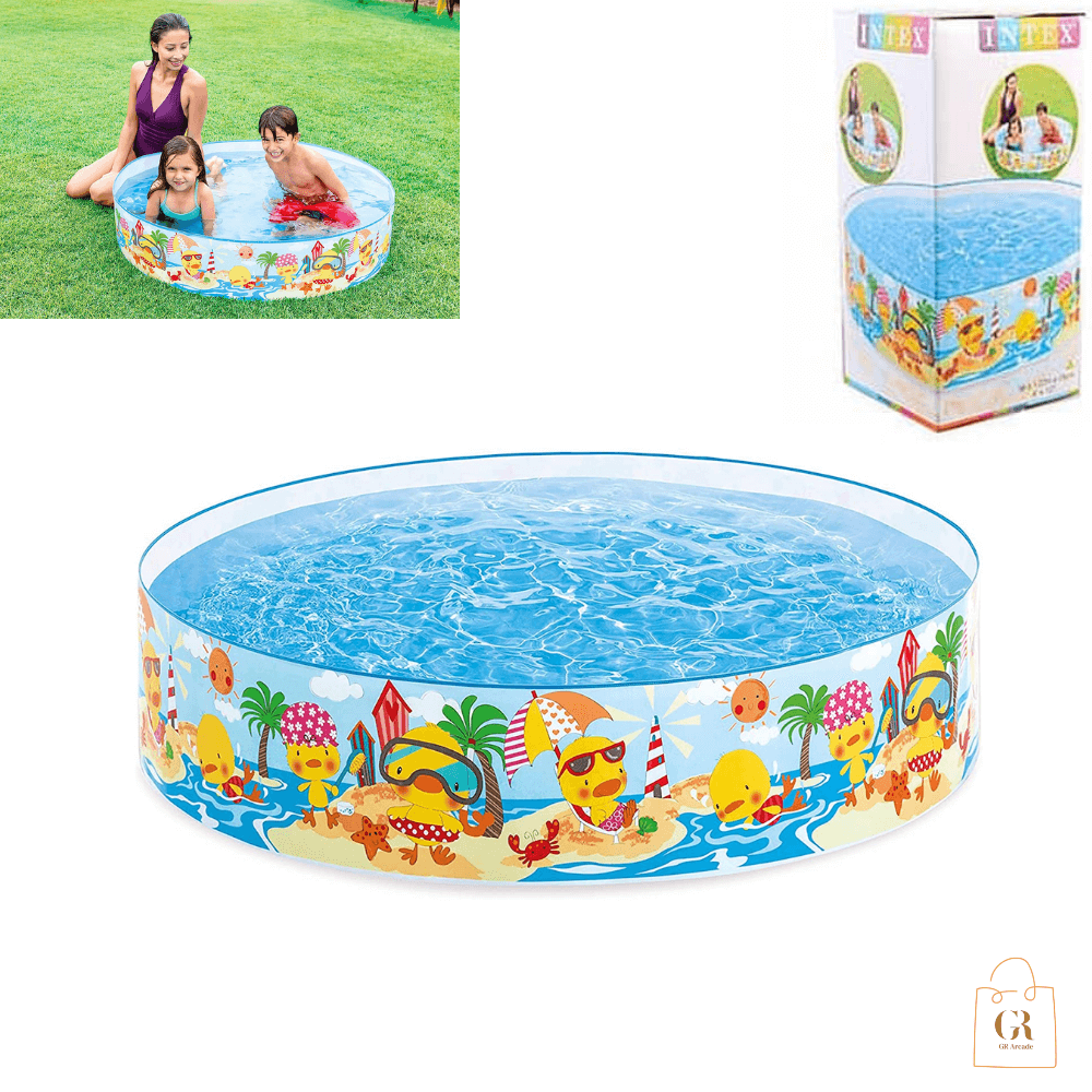 INTEX Swimming Pool Non-Inflatable Swimming Pool for kids - SIZE (4FT ...