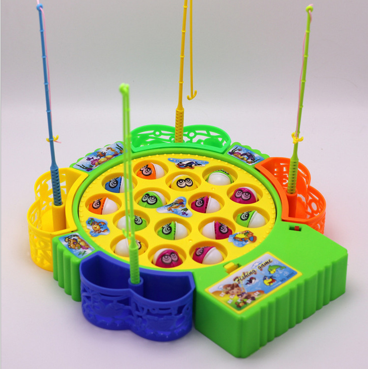 Fishing Game With Rotating Fishes Large Size Fishing Game With Lights ...