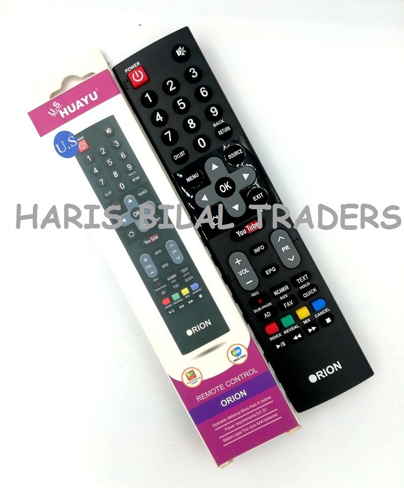 Orient Smart Andorid LED & LCD TV Remote with Youtub button | Daraz.pk